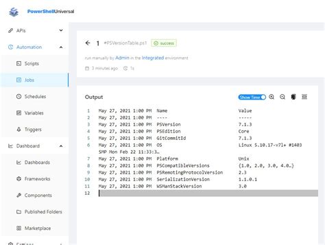 Powershell Universal 20
