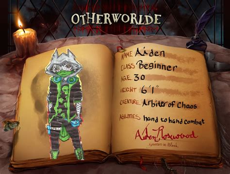 Otherworlde Ap Aiden By Evil Wren On Deviantart