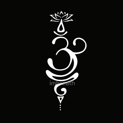 Sanskrit Symbol For Breathe Buddhist Sanskrit Anxiety Breathe Symbol
