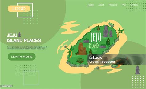 한국의 제주도 전통 명소 상징에 오신 것을 환영합니다 전통 명소가있는 한국 땅 자연에 대한 스톡 벡터 아트 및 기타 이미지 자연 풍경 감귤 Istock