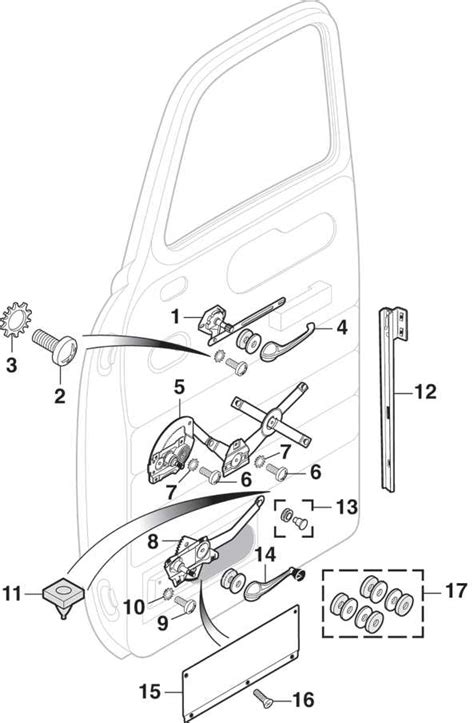 Chevy Silverado Door Parts Diagram And Repair Guide