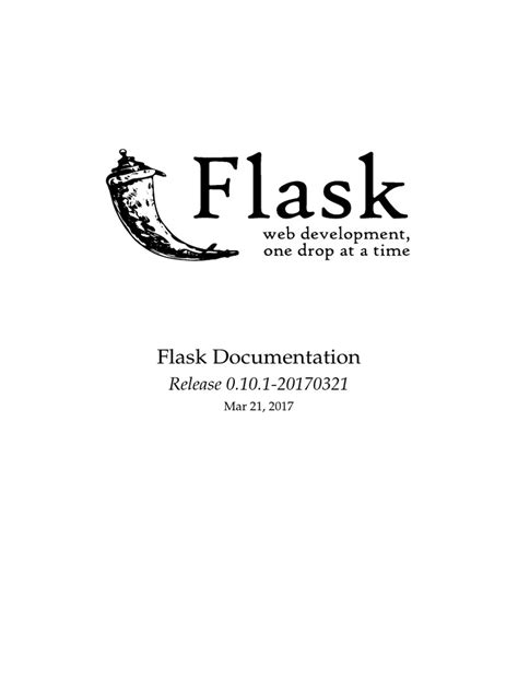 Flask Documentation Flask A Python Microframework Pdf Pdf Hypertext Transfer Protocol