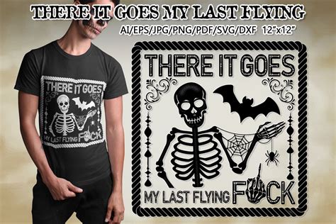 There It Goes My Last Flying Skull Svg By Mandala Creator Thehungryjpeg