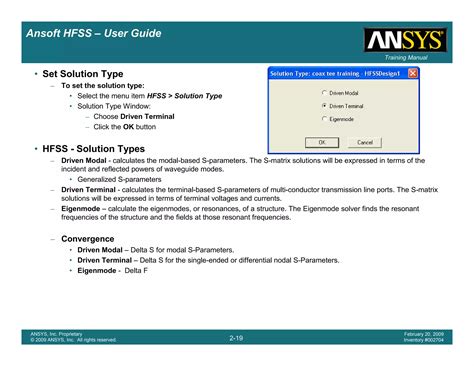 Hfss User Guide Pdf Operating Systems Computer Software And Applications