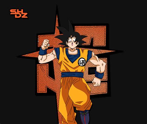 Goku Colored Manga Style By Shdz Art On Deviantart