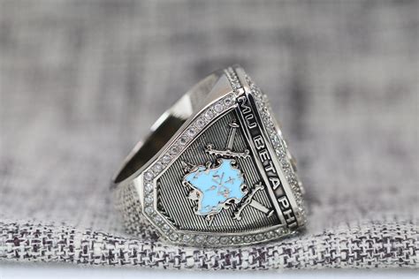 Mu Beta Phi Fraternity Ring ΜΒΦ Shine Series Etsy