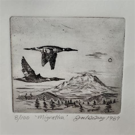 Small Etchings By Joel Detray Bima Museum Store
