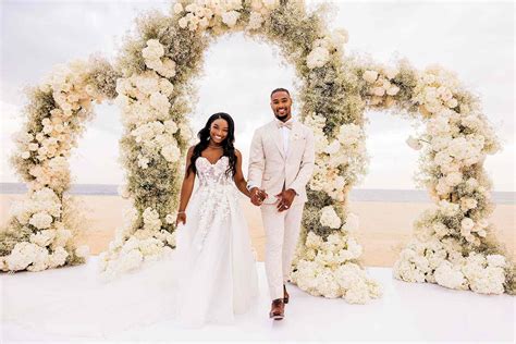 Simone Biles Wears 4 Dresses For Destination Wedding To Jonathan Owens