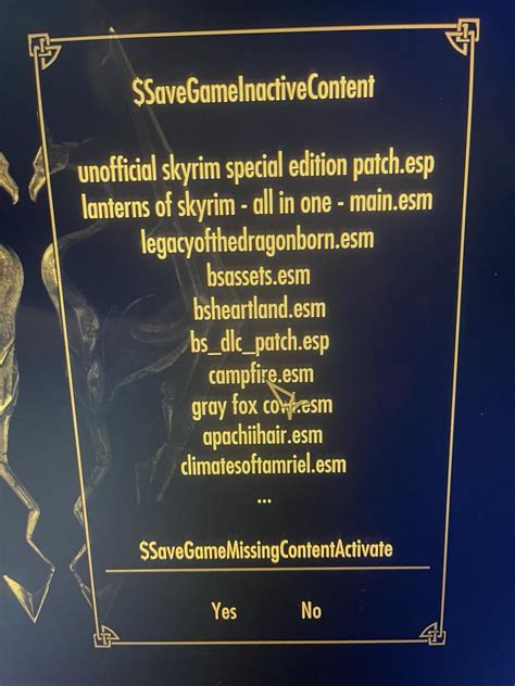 Help Please Getting This Message When I Launch Skyrim Through Skse64 Launcher Rskyrim