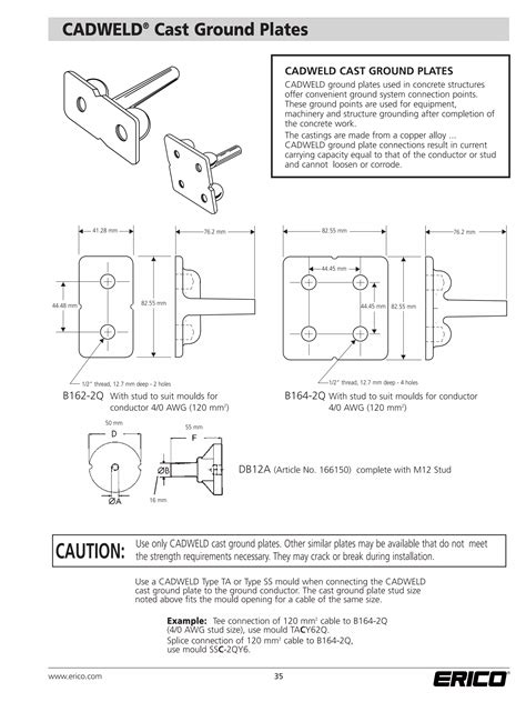 Cadweld Welded Electrical Conections Pdf