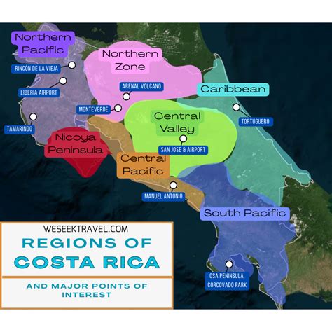 7 Regions Of Costa Rica Where To Visit And What To Do