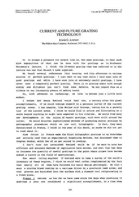 Pdf Current And Future Grating Technology Dokumen Tips