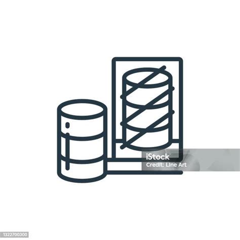 클라우드 컴퓨팅 개념의 데이터베이스 아이콘 벡터입니다 데이터베이스 편집 가능한 스트로크의 얇은 선 그림입니다 웹 및 모바일 앱 로고 인쇄 미디어에 사용할 데이터베이스 선형