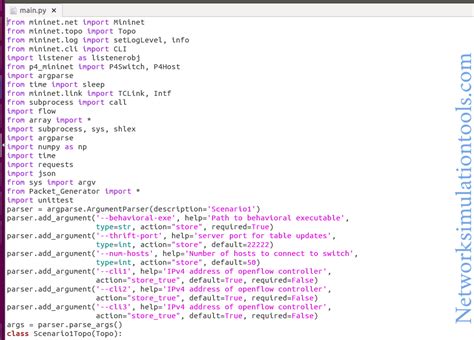 Usage Of Mininet In Windows Network Simulation Tools