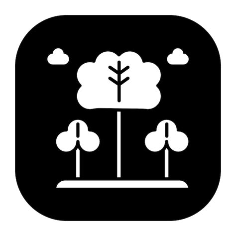 Premium Vector Forest Vector Illustration