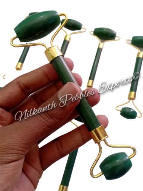 Green Jade Massage Roller Size 5 6 Inches At Rs 400piece In