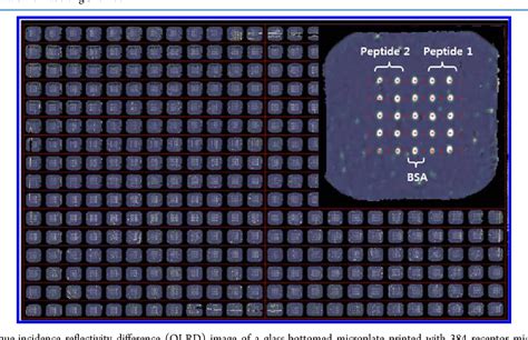 Figure 1 From High Throughput Dose Response Measurement Using A Label Free Microarray In