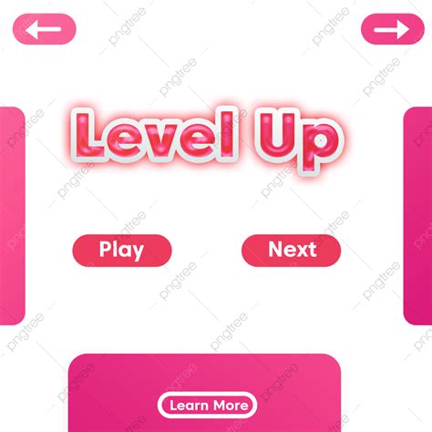 게임 레벨 Ui 디자인 게임 설계 게임 레벨 업 레벨 디자인 Png 일러스트 및 벡터 에 대한 무료 다운로드 Pngtree