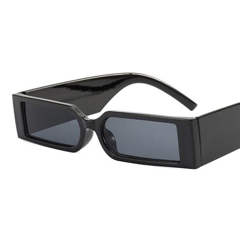 Fashion Brand Square Sunglasses Men Small Frame Personality Sun Glasses