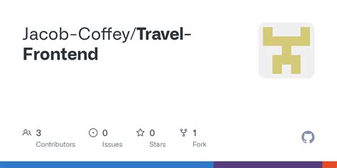 Github Jacob Coffeytravel Frontend