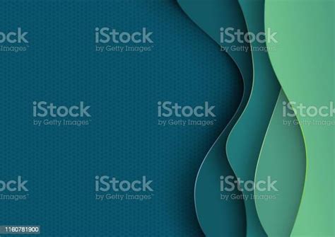 3d 종이 컷 모양 그림입니다 다채로운 조각 예술 풍경 상단 보기 강 꼭대기 보기 배너 프리젠 테이션 전단지 포스터 및 초대장을위한 레이아웃을 디자인합니다 벡터