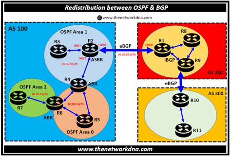 Redistribution Between OSPF BGP The Network DNA