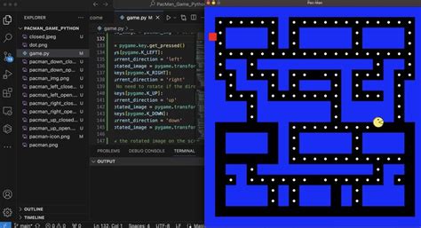 Ali Khaled On Linkedin While Working On Rebuilding The Pac Man Game Using Python And Pygame From