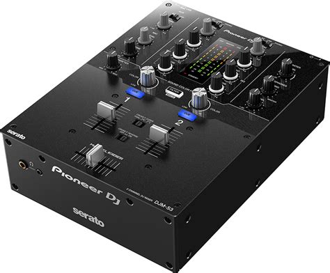 Pioneer DJM-S3 – двухканальный диджейский микшер начального уровня ...