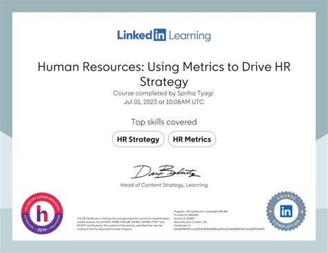 Spriha Tyagi On Linkedin Certificate Of Completion