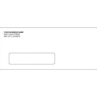 No 10 Window Address Envelopes