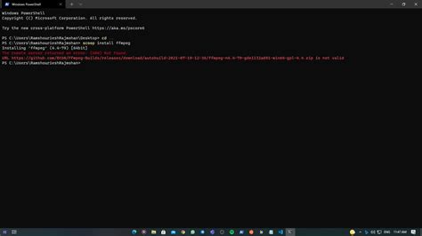 I Cant Install Ffmpeg Through Scoop · Issue 4419 · Scoopinstallerscoop · Github