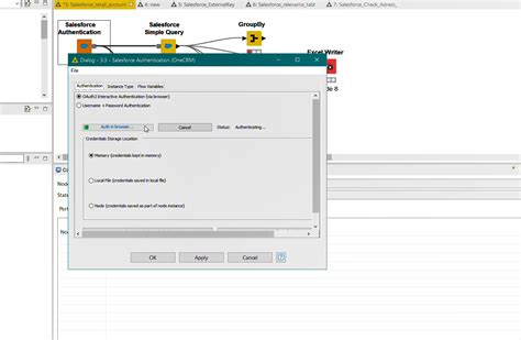 Connect Via Salesforce Authentication Node Knime Analytics Platform Knime Community Forum