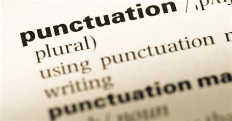 Commonly Tested Punctuation Rules On The Sat® Test