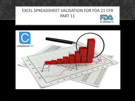 Excel Spreadsheet Validation Intended For Excel Spreadsheet Validation For Fda 21 Cfr Partpptx