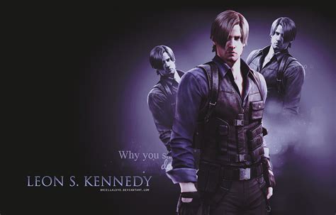 Leon S Kennedy Re6 Wallpaper By Briellalove On Deviantart