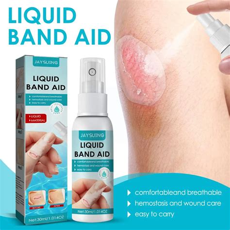 Spray L Quido De Primeros Auxilios Impermeable Gel Curativo Para