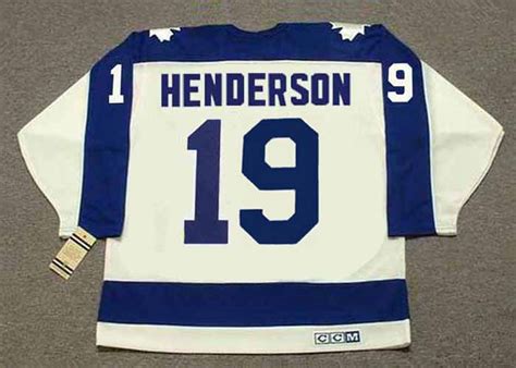 Paul Henderson Toronto Maple Leafs 1971 Home Ccm Throwback Nhl Hockey