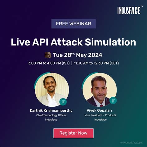 Join Our Webinar Live Api Attack Simulation Indusface Indusface