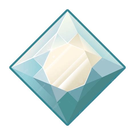 Diamond Of Cartoon Illustration Vector Diamond Cartoon Illustration