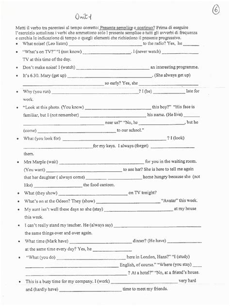 Unit 1 Exercises 6 Pdf Pdf