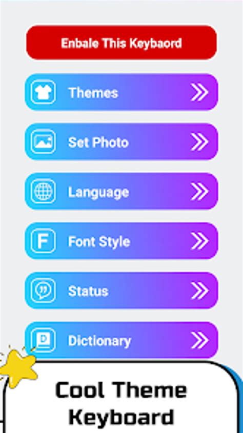 Cool Theme Keyboard Para Android Descargar
