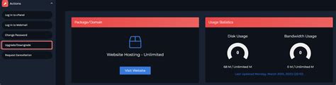 How To Upgrade Downgrade Your Services Knowledgebase Novonode