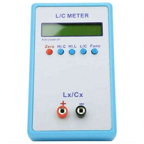 Lc‑200a Inductance Capacitance Meter Handheld L C Meter Electric Multimeter Ebay
