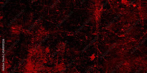 Red Scary Background Dark Grunge Red Texture Concrete Scratches Concrete Wall Texture Scary C