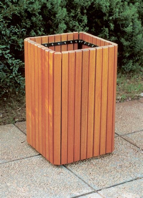Square Wooden Bins SA Bins