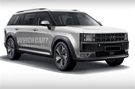 미국차 느낌 각진 디자인의 신형 싼타페 미리보기