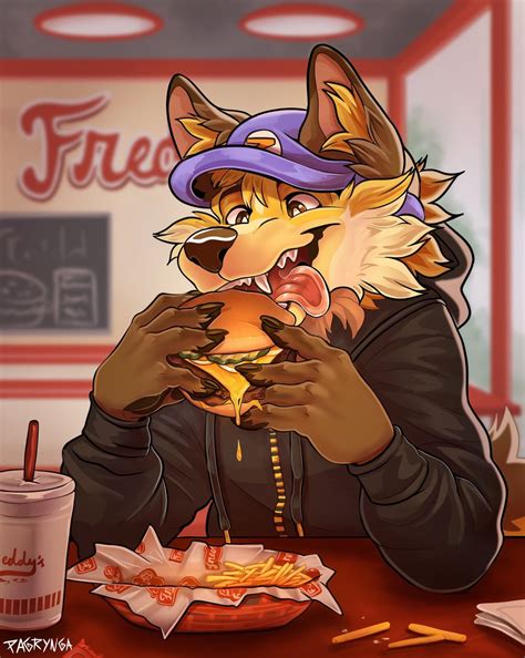Burger And Fries Pagrynga Rfurry