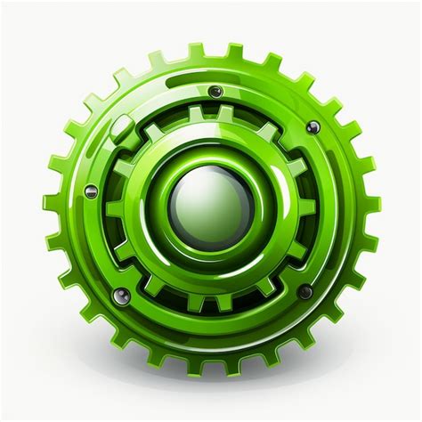 Effortless Efficiency White Background Automation Icon Premium Ai