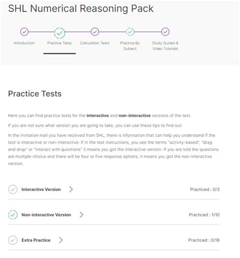 Shl Numerical Reasoning Test Practice Pack