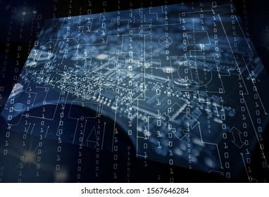Background Binary Code Flow Lines Diagram Stock Vector Royalty Free Shutterstock